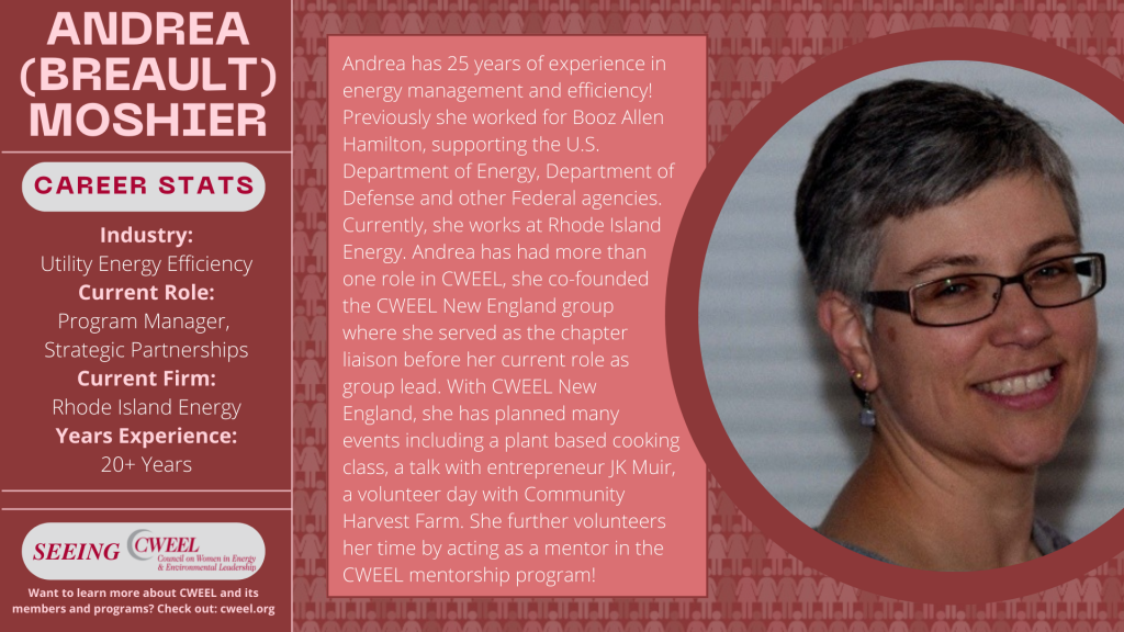 Seeing CWEEL: Andrea Moshier - CWEEL